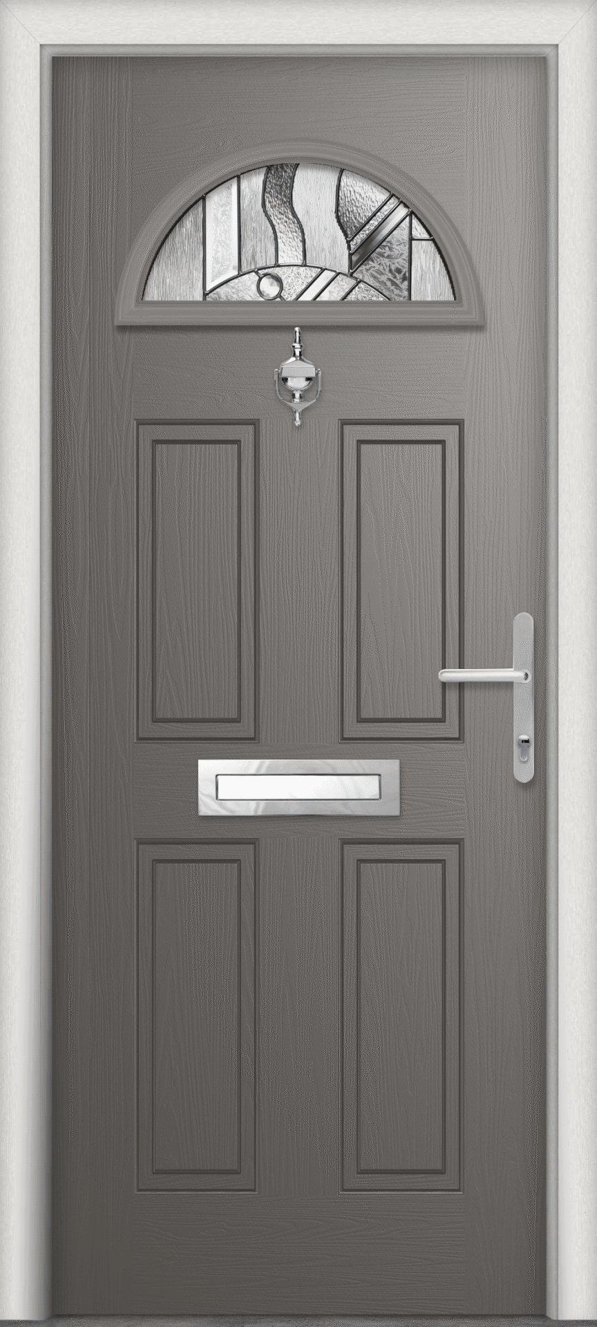 Pebble Composite Doors - Neutral Grey Entrance Doors – UK Composite Doors