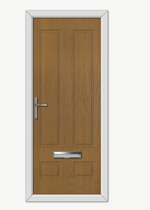Aston Solid Oak Composite Door - Build Your Own Door