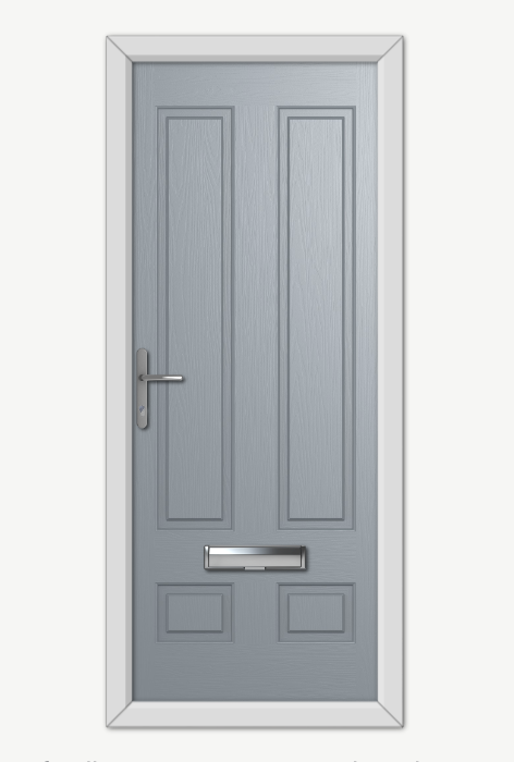 Aston Solid Pebble Composite Door - Build Your Own Door