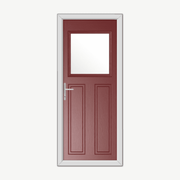 Axwell Red Composite Door - Build Your Own Door