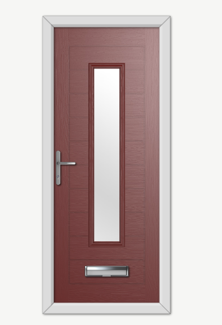 Bedford Red Composite Door - Build Your Own Door