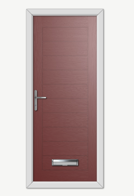 Cambridge Red Composite Door - Build Your Own Door