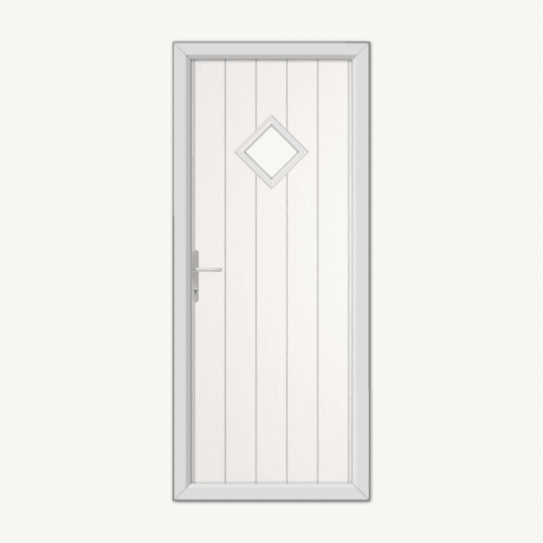 Cornwall White Composite Door - Build Your Own Door