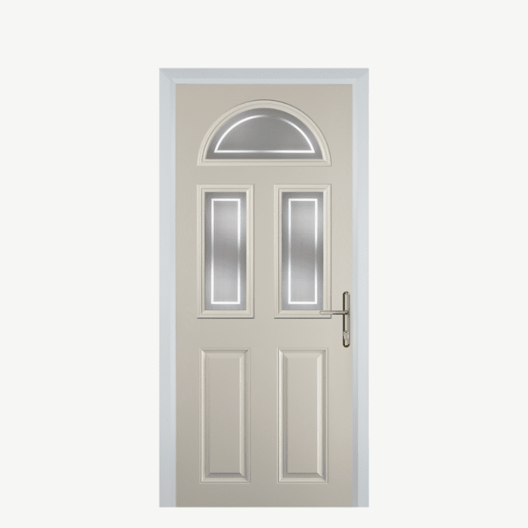 Door G 2 Panel 1 Arch Cream Enfield