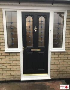 Composite Front Doors With Side Panels - UK Composite Doors