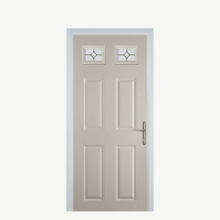 DoorI 4 Panel 2 Square Cream Flair