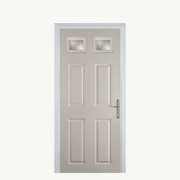 DoorI 4 Panel 2 Square Cream Straxton