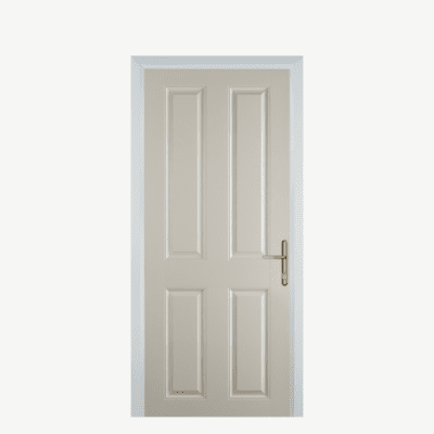 DoorQ 4 Panel Cream