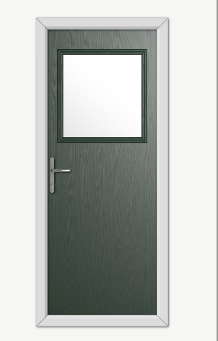 Fife Green Composite Door - Build Your Own Door