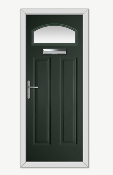 Harlington Green Composite Door - Build Your Own Door