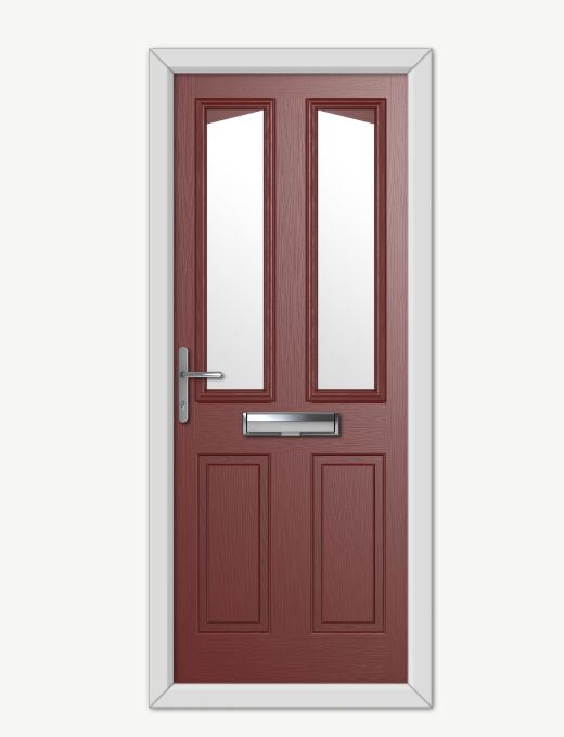 Highbury Red Composite Door - Build Your Own Door