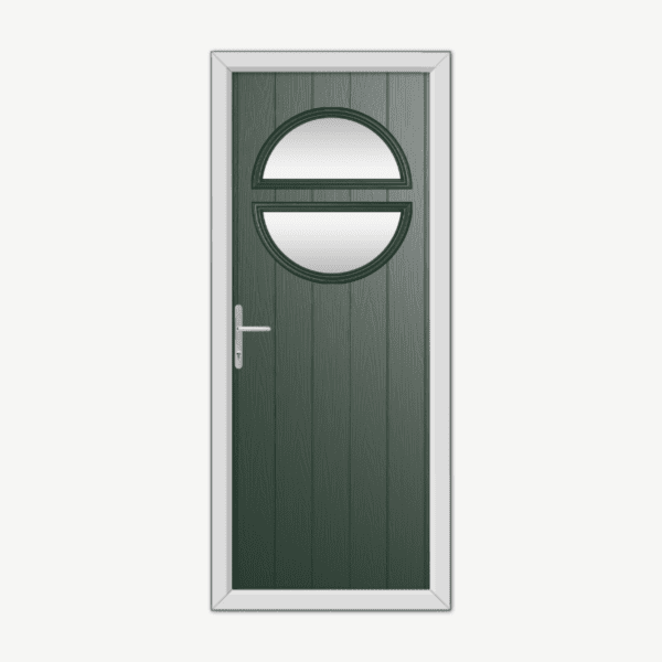 Kent Green Composite Door - Build Your Own Door
