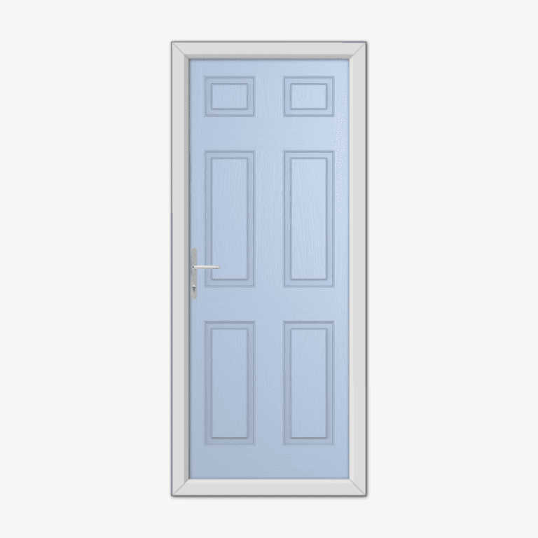 Middleton Solid Duck Egg Blue Composite Door - Build Your Own Door