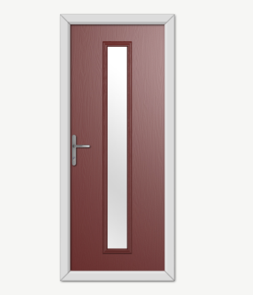 Rutland Red Composite Door - Build Your Own Door