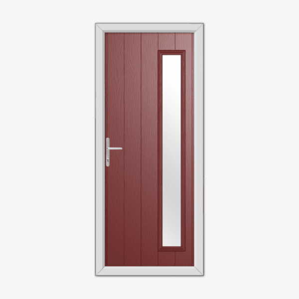 Sutherland Red Composite Door - Build Your Own Door