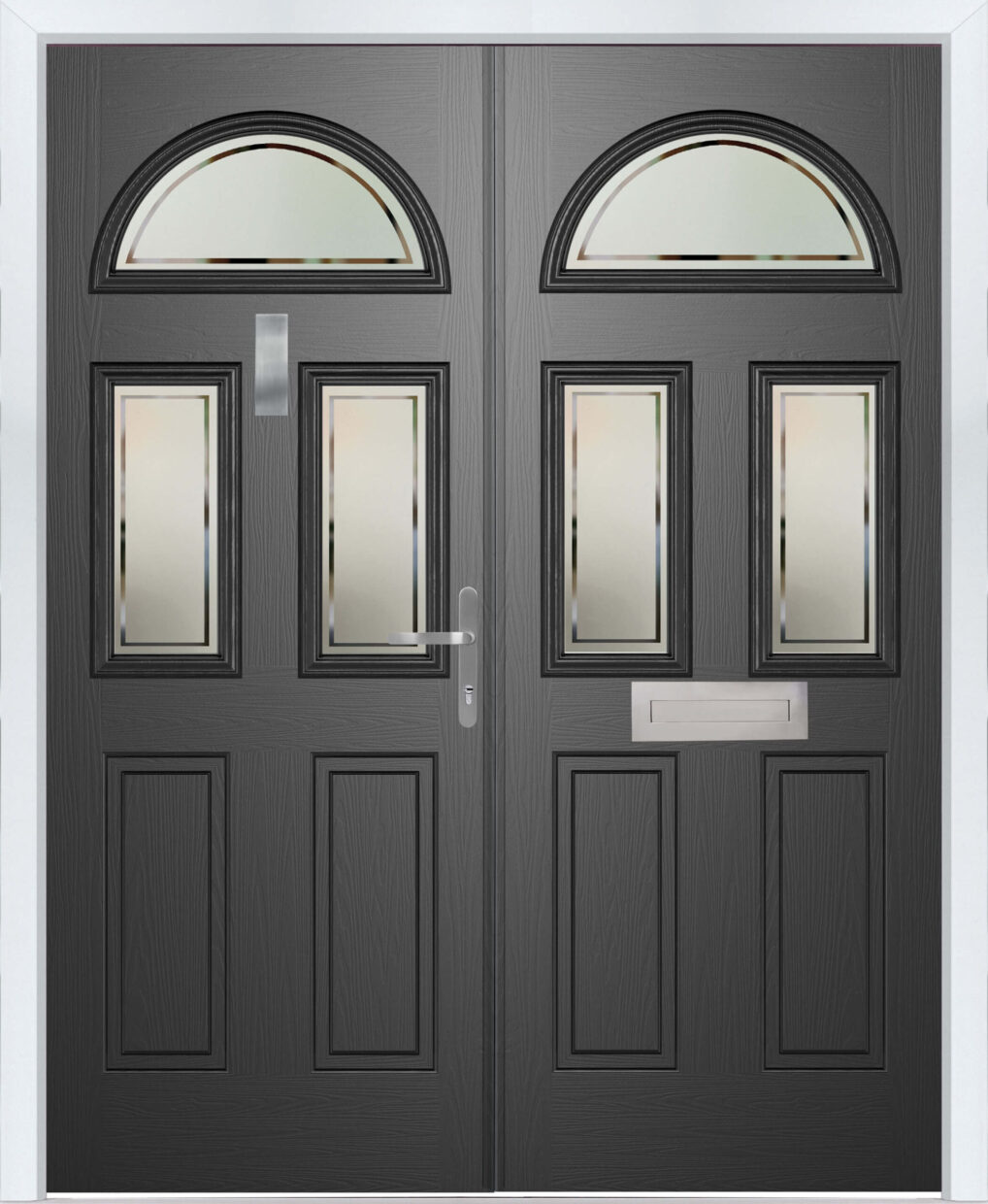 48mm Winslow 3 Composite French Door - UK Composite Doors