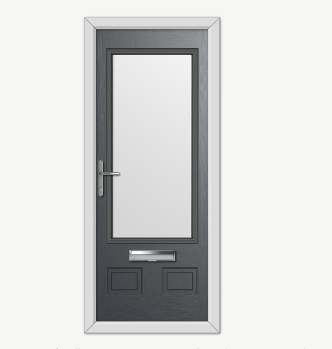 Walcot Anthracite Grey Composite Door - Build Your Own Door