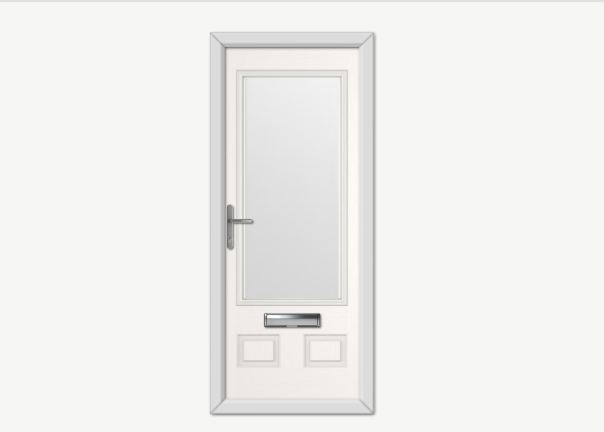 Walcot White Composite Door - Build Your Own Door