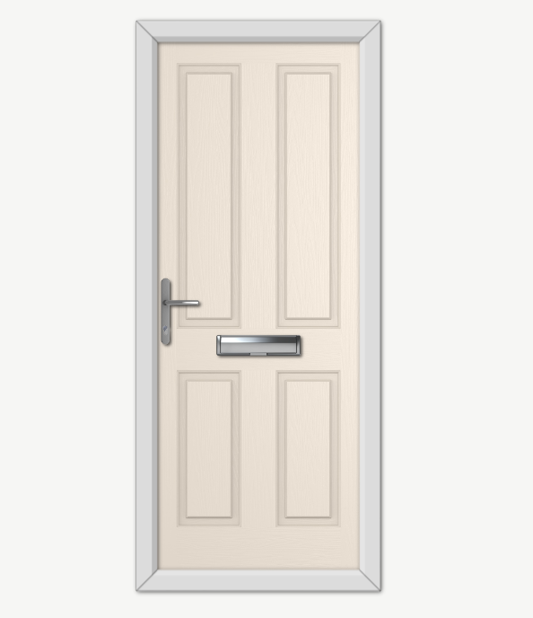 Whitmore Solid Cream Composite Door - Build Your Own Door